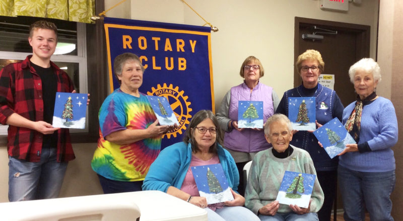 Downtown Rotary attends art classes | News, Sports, Jobs - The Express